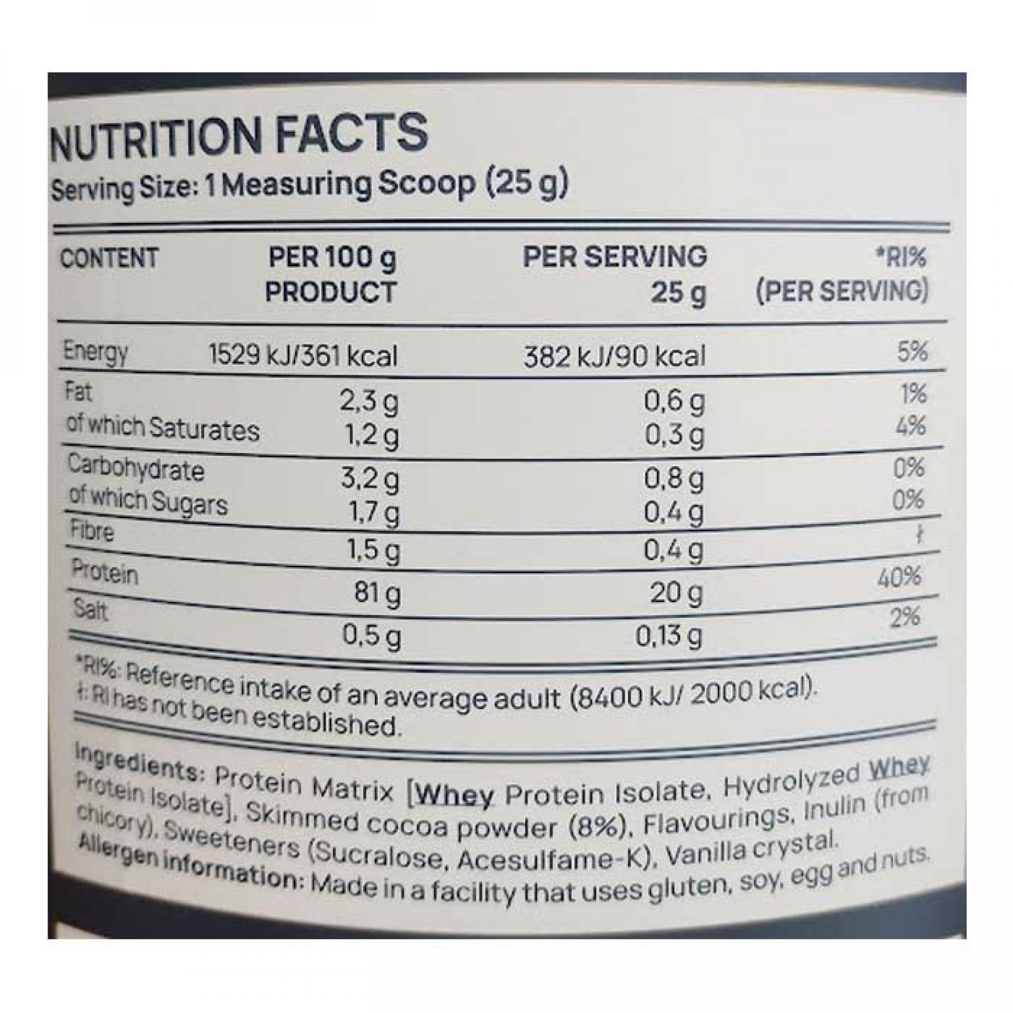 ISO Zeus 2000g - Icarus Nutrition / Chocolate | MegaProteinStore.gr
