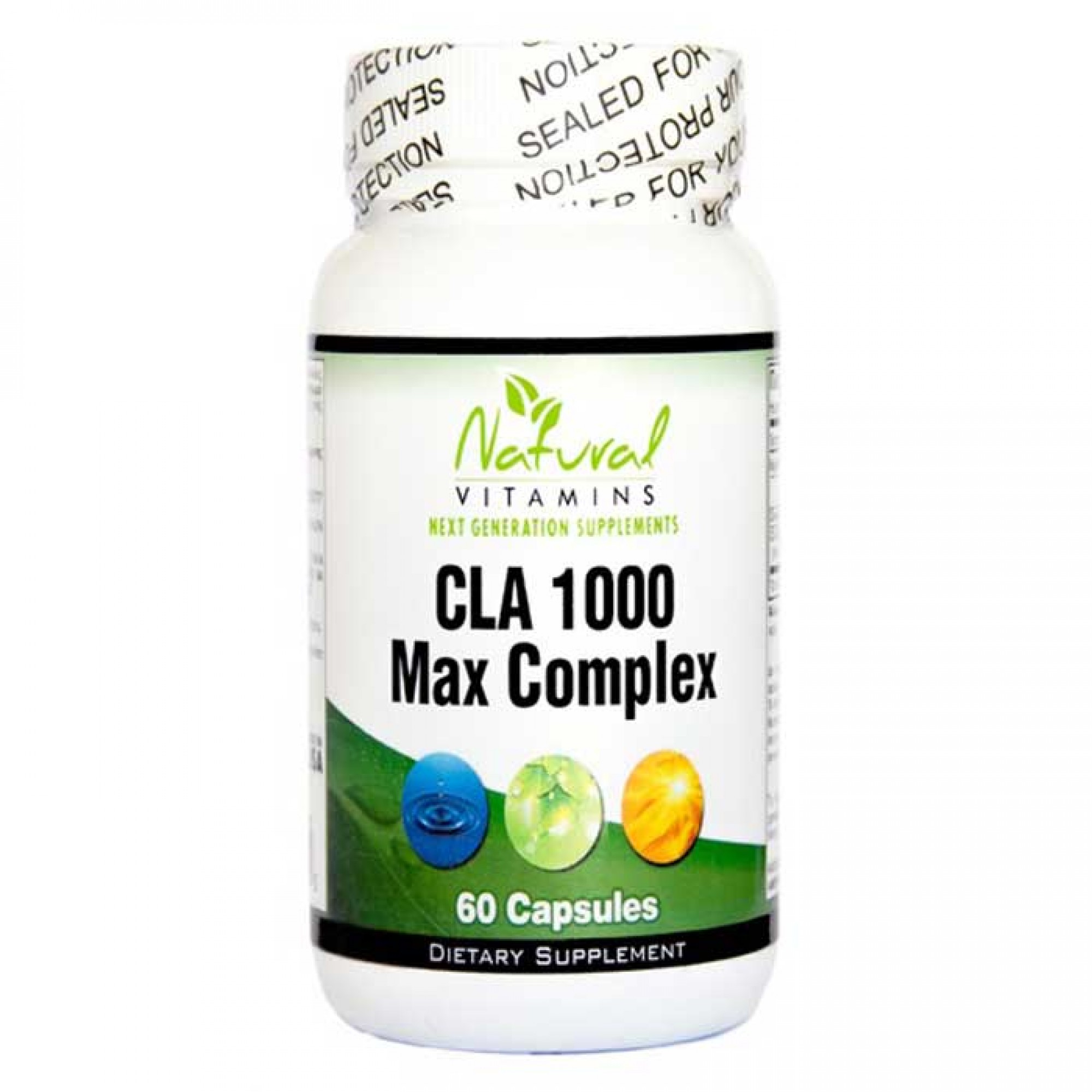 CLA 1000mg with Fish Oil 60 caps - Natural Vitamins | MegaProteinStore.gr