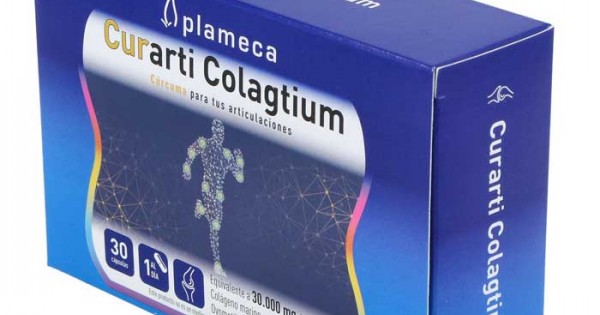Curarti Colagtium 30 caps - Plameca | MegaProteinStore.gr
