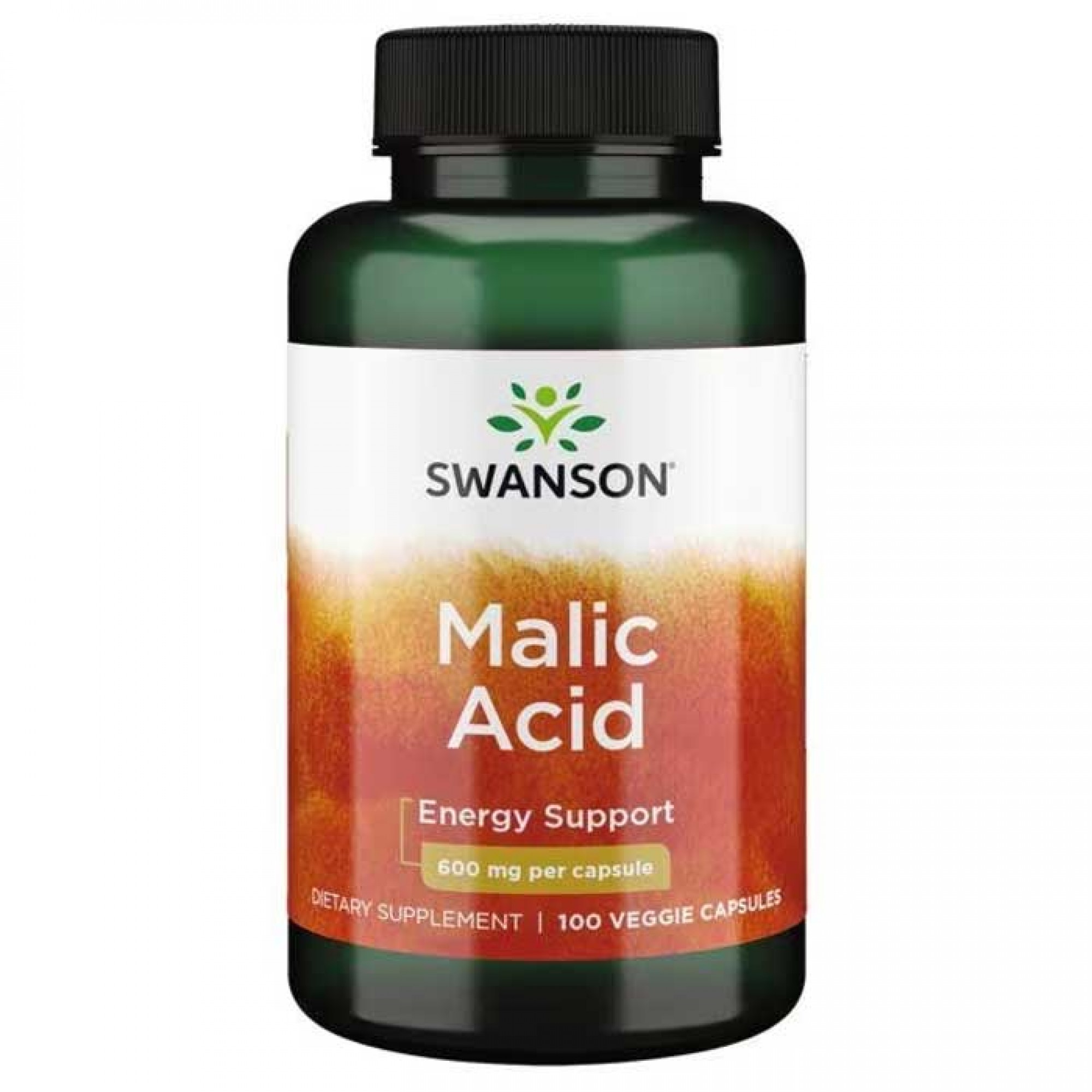 Malic Acid 600mg 100 vcaps - Swanson | MegaProteinStore.gr